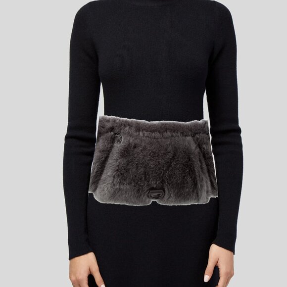 FENTY x PUMA | Bags | Rare Rhianna Fenty X Puma Faux Fur Waist Bag ...